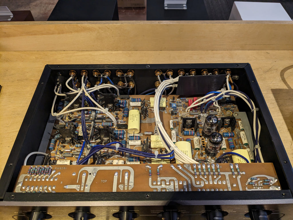 Audio Research SP15 Hybrid Stereo Preamplifier w/ External SP15S Power ...