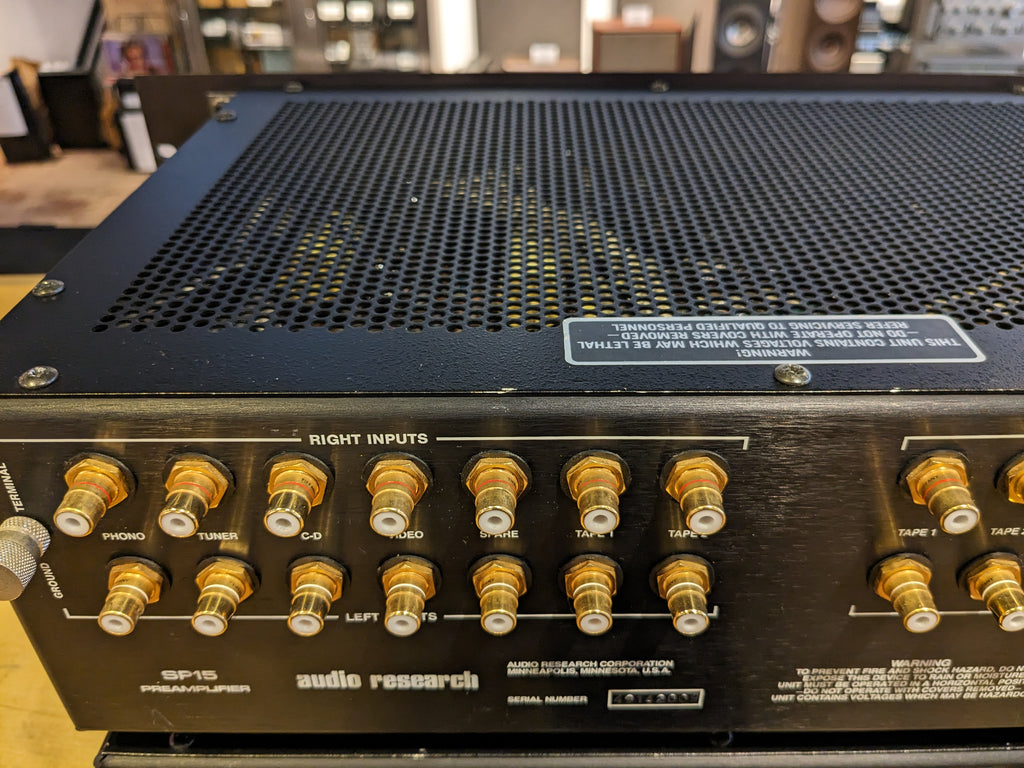 Audio Research SP15 Hybrid Stereo Preamplifier w/ External SP15S Power ...