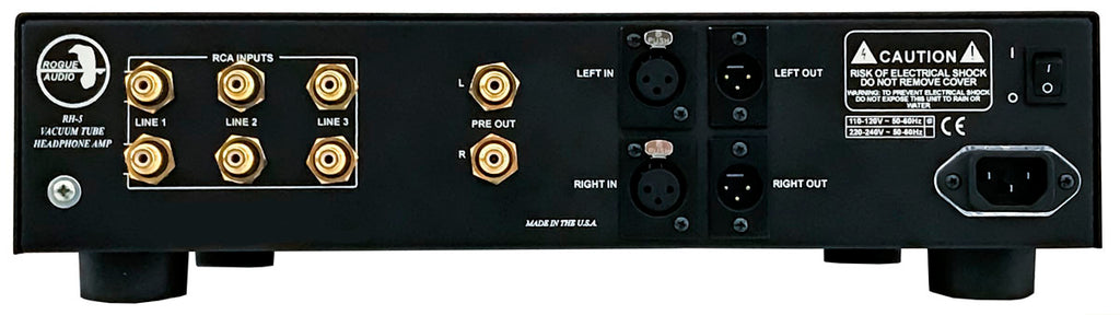 RH-5 Tube Headphone Amplifier – decibelaudio
